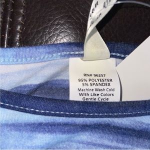 Perceptions | Tops | Nwt Perseption Concept Women Tie Dye Tie Front Top ...